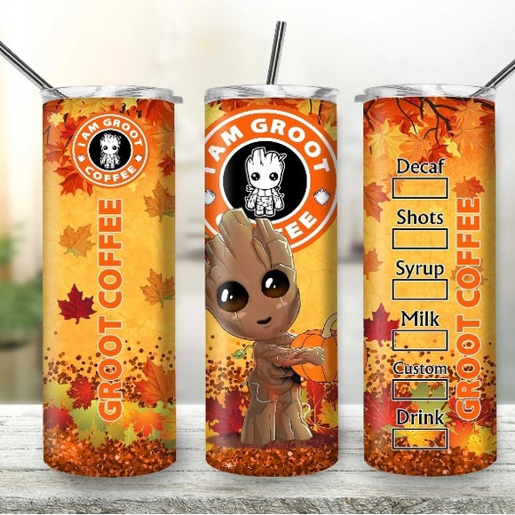 Hand Crafted | Dining | New 2oz Baby Groot Fall Starbucks Tumbler ...